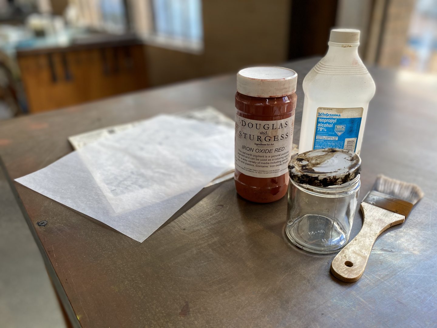 Making Your Own Red Oxide Paper - Magical Secrets